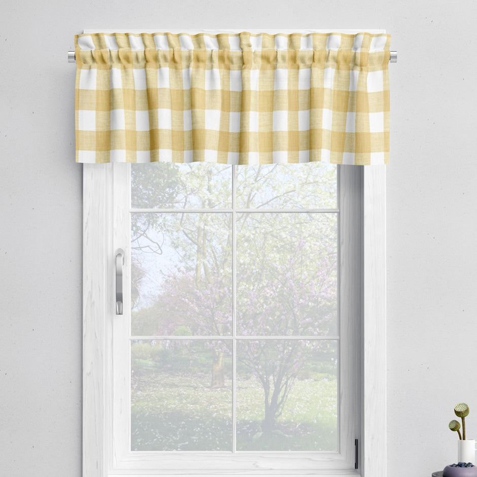 Anderson Brazilian Yellow Buffalo Check – Carolina Linens
